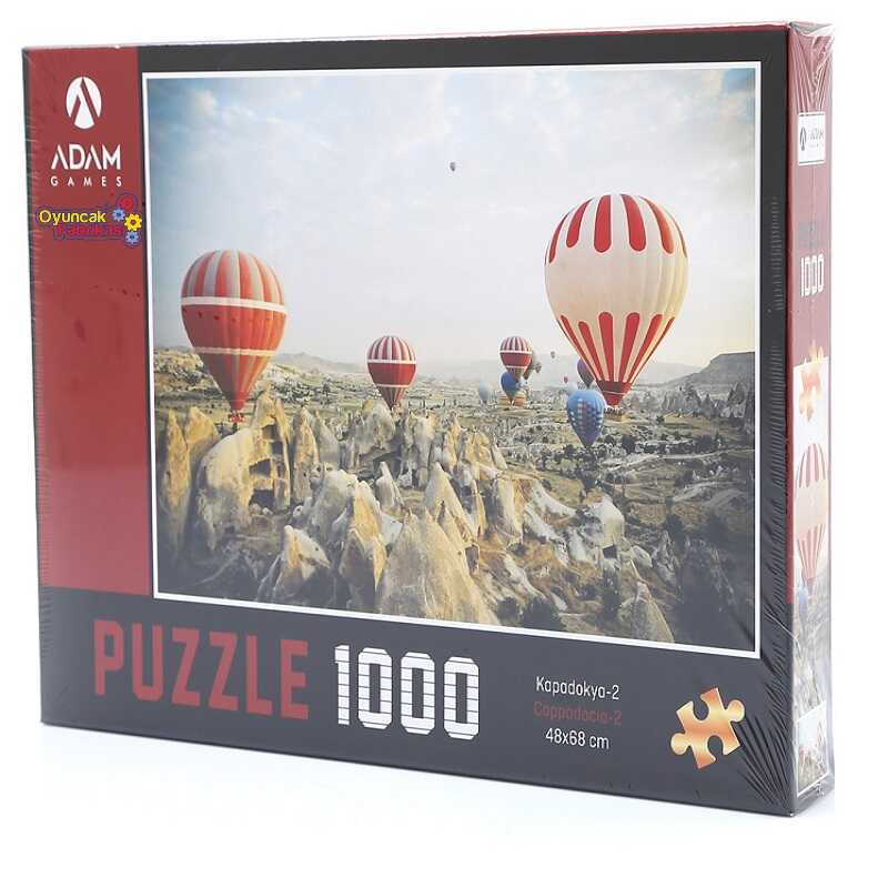 Adam Games Puzzle 1000 Parça Kapadokya-2 1000 Parça Puzzle Adam Games