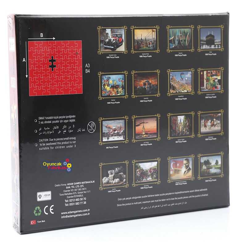Adam Games Puzzle 1000 Parça Mustafa Kemal Atatürk 1000 Parça Puzzle ...