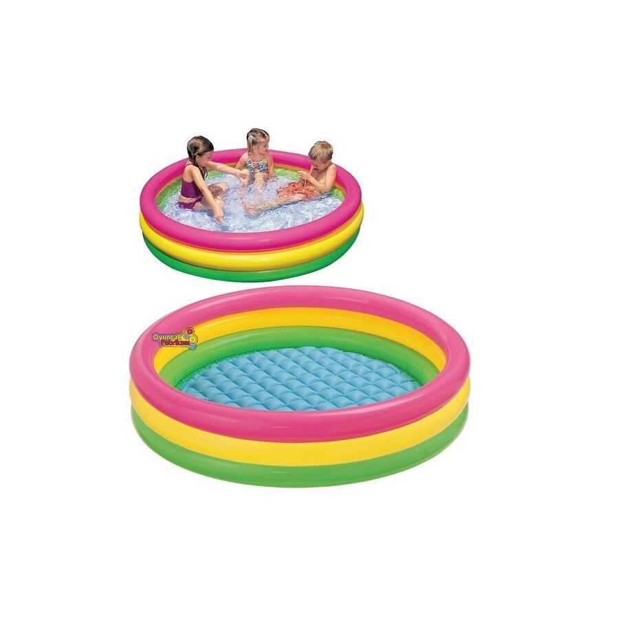 İntex 57412 3 Boğumlu Sunset Havuz 114x25 Cm Şişme Havuz İntex ...