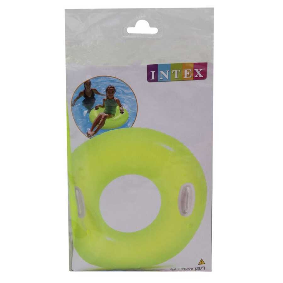 İntex 59258 Tutmaçlı Parlak Şişme Simit 76 Cm Simitler İntex | Oyuncak ...