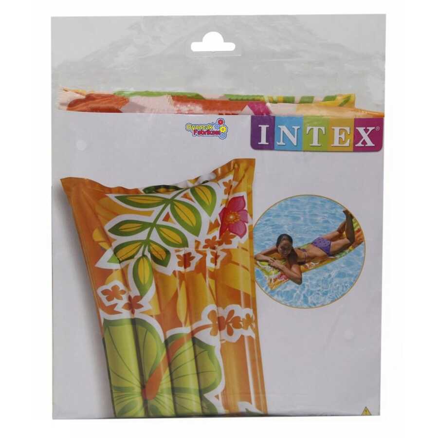 İntex 59720 Baskılı Şeffaf Deniz Yatağı Deniz & Havuz Yatakları İntex ...