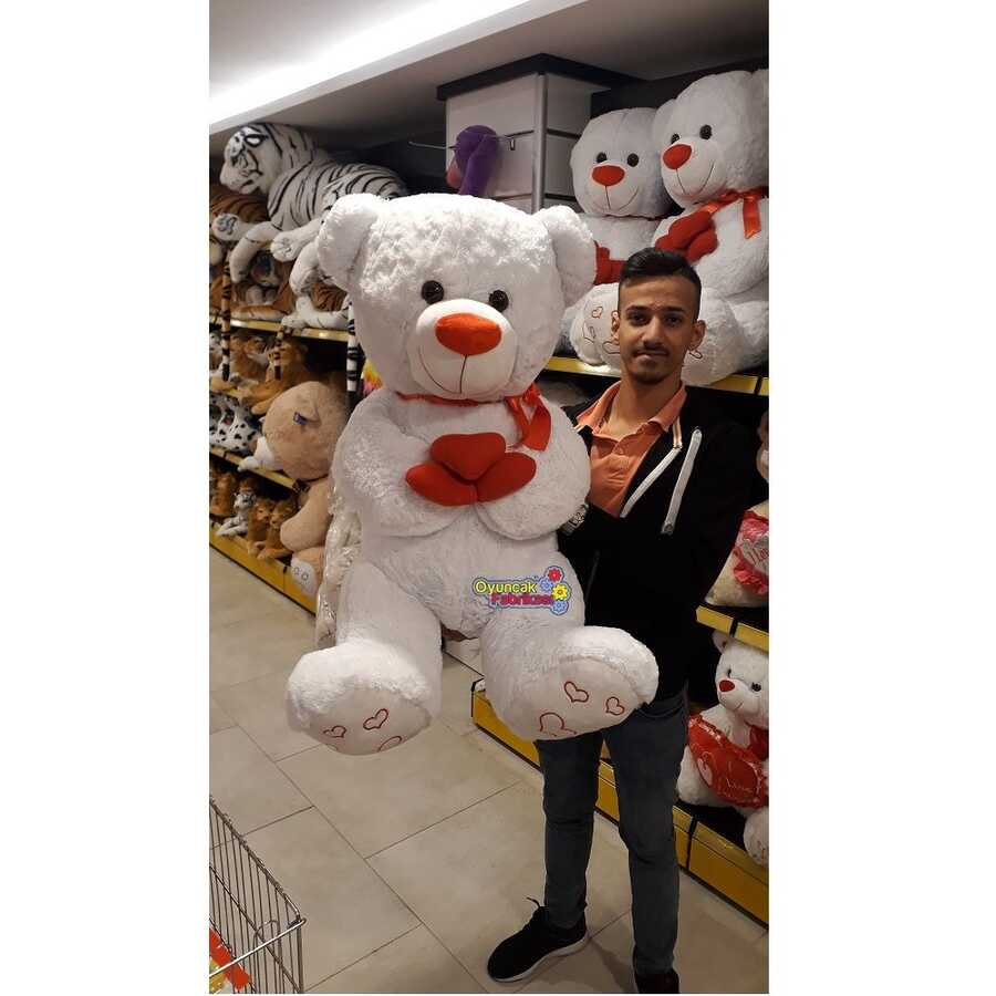 Kalpli Seni Seviyorum Peluş Ayı 100 Cm Peluş Ayı Halley Oyuncak ... Kalpli Seni Seviyorum Peluş Ayı 100 Cm Peluş Ayı Halley Oyuncak ...