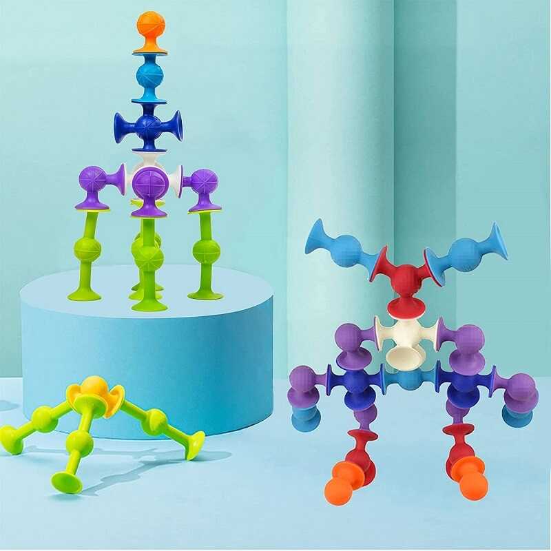 Miajima Vakum Molekül 25 Parça Yapı Taşları Fidget Duyusal Eğitici ...