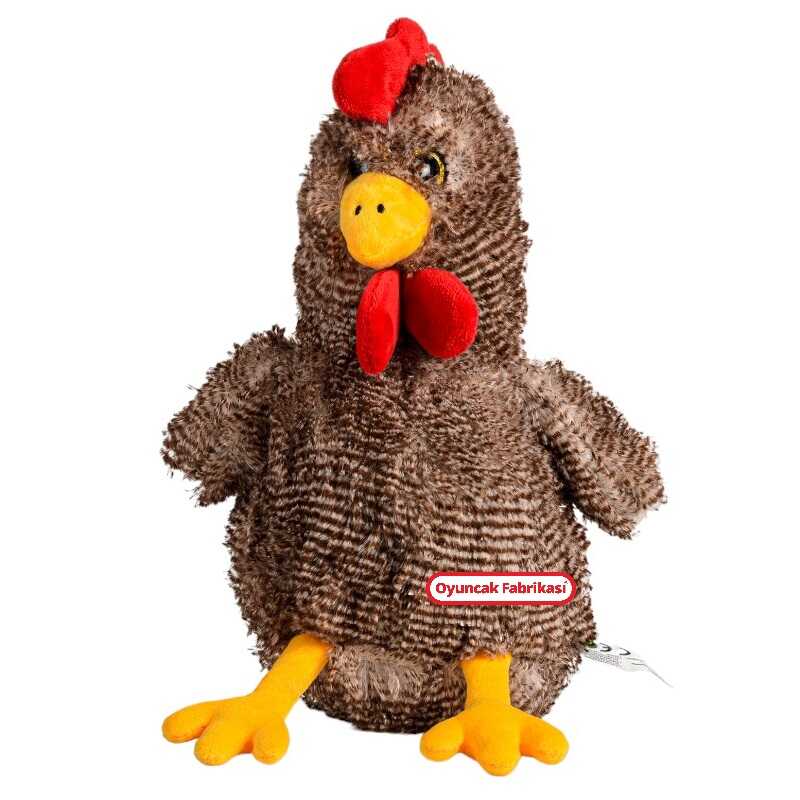 Oyuncak Peluş Çilli Horoz Tavuk 40 cm Peluş Tavuk - Horoz Halley ...