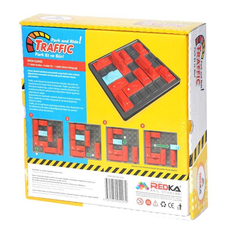 Redka Ak脹l Oyunu Redka Traffic 5427 Zeka Strateji Oyunlar脹 Redka